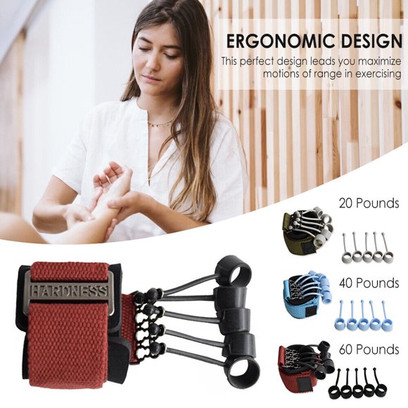 Hand Helper Exerciser Rubber Bands