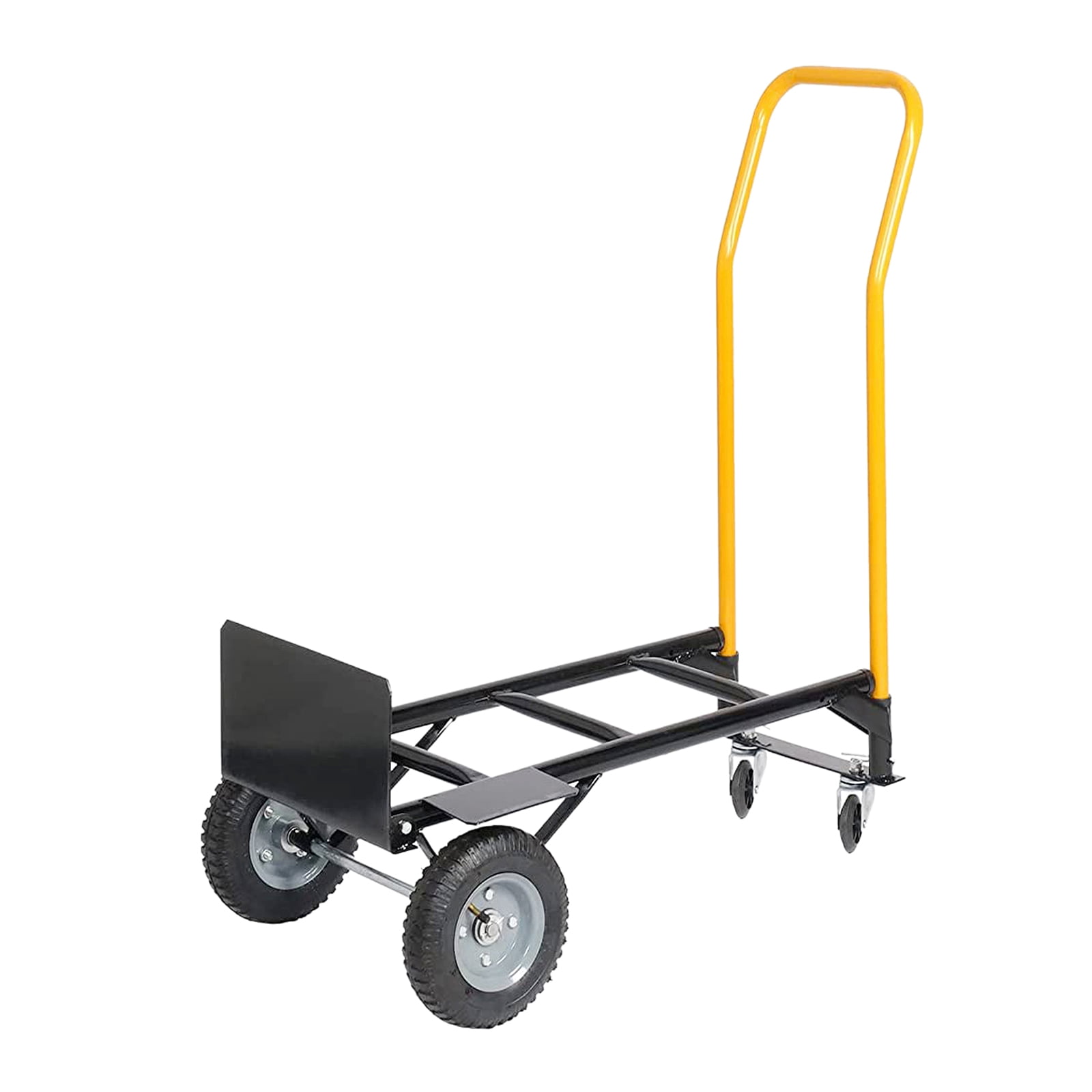 Hand Truck Heavy-Duty LuggageCart 2 WheelAnd 4 Wheel Push Cart ...