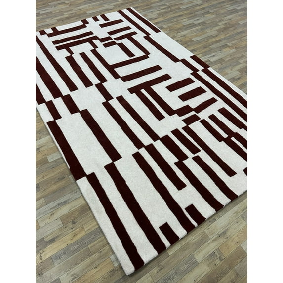 Hand Tufted Modern Design 100% Wool Handmade New Abstract Design carpet ...