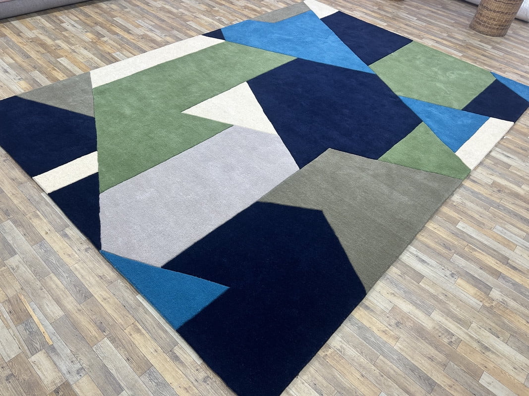 Hand Tufted Rugs Irregular Shape for Living Room, Bedroom, Ideal for ...