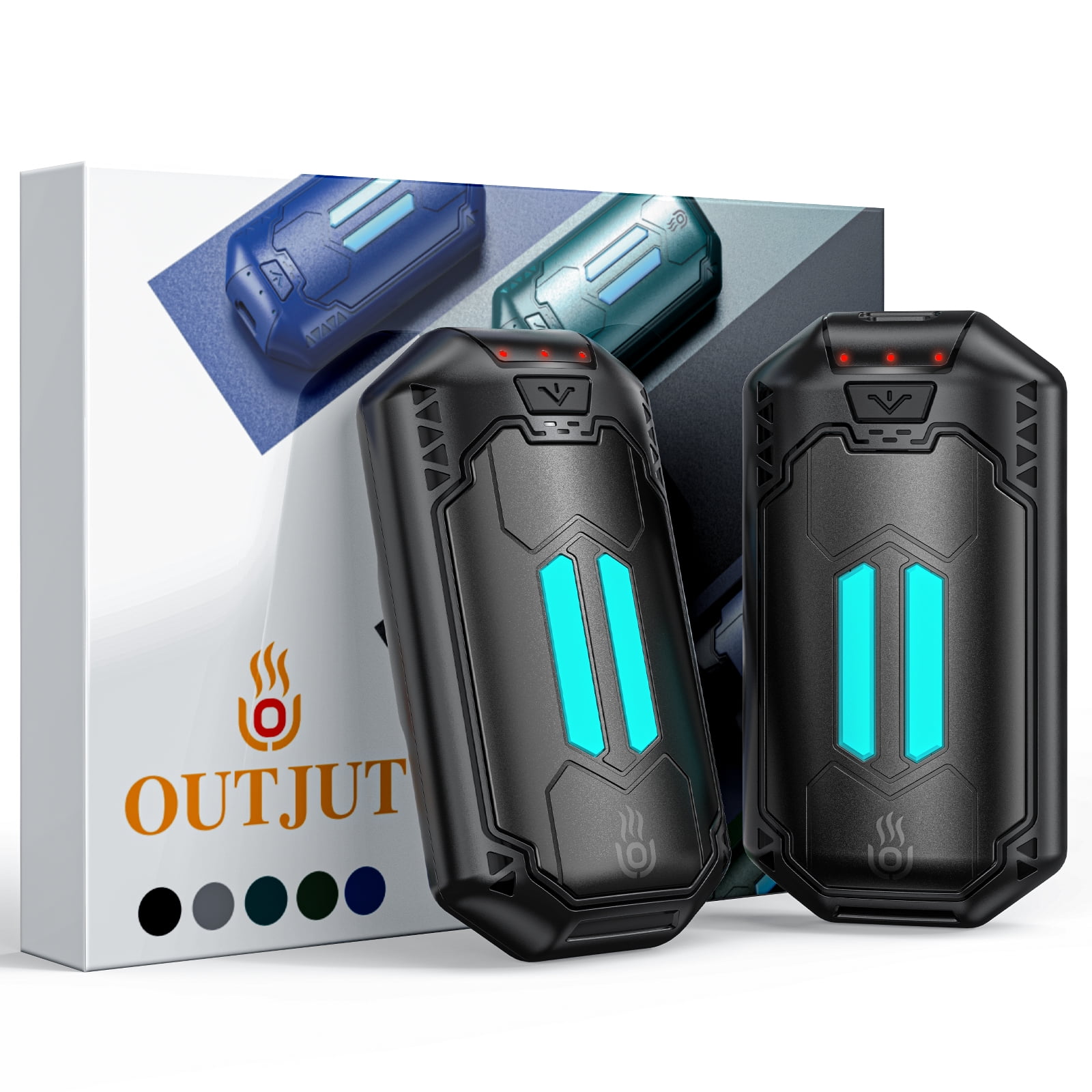 HEYSTOP Rechargeable Hand Warmers, 6000mAh USB Pocket Heater, Ideal for ...