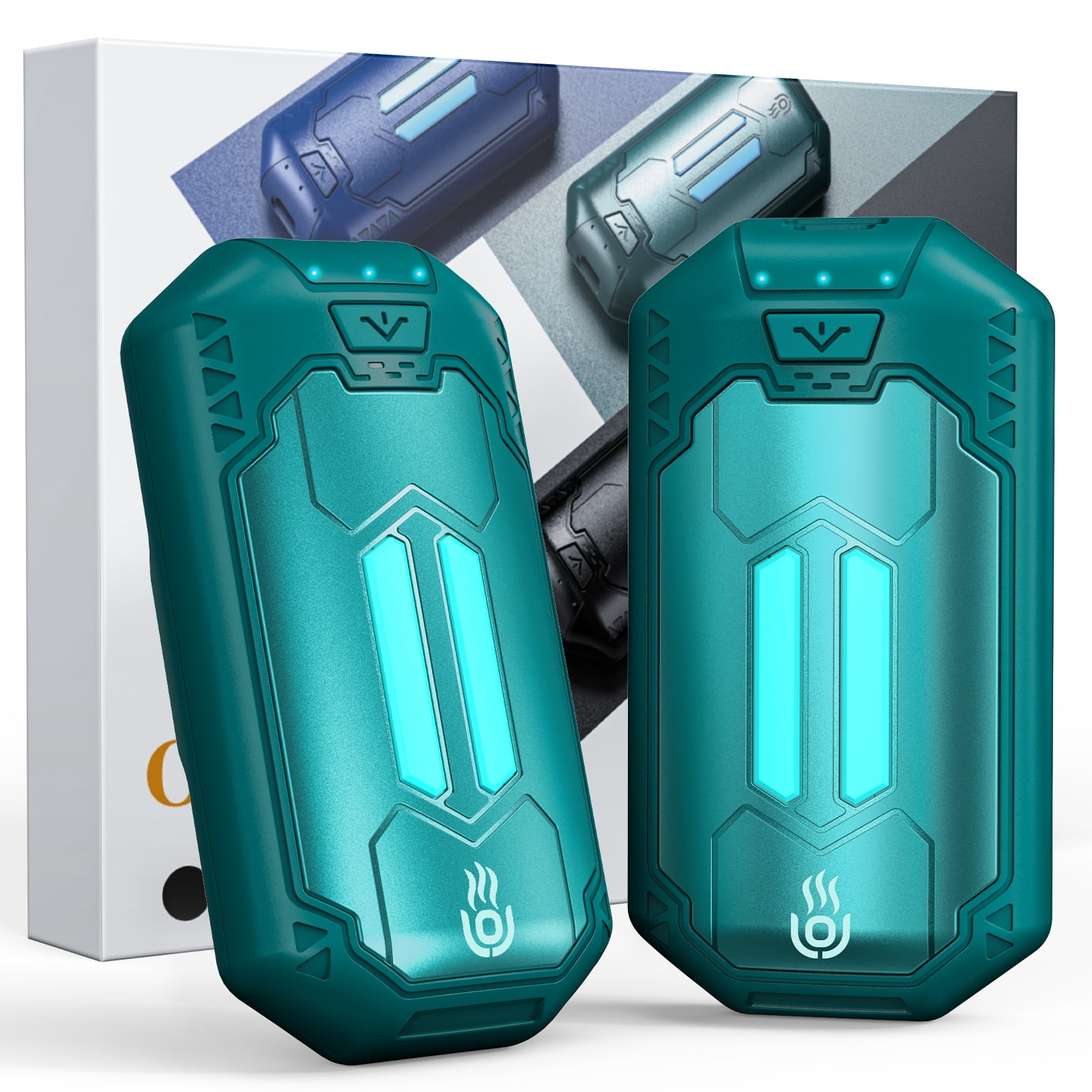 Hand Warmers Rechargeable, 1 Pack 6000mAh Electric Portable Pocket ...