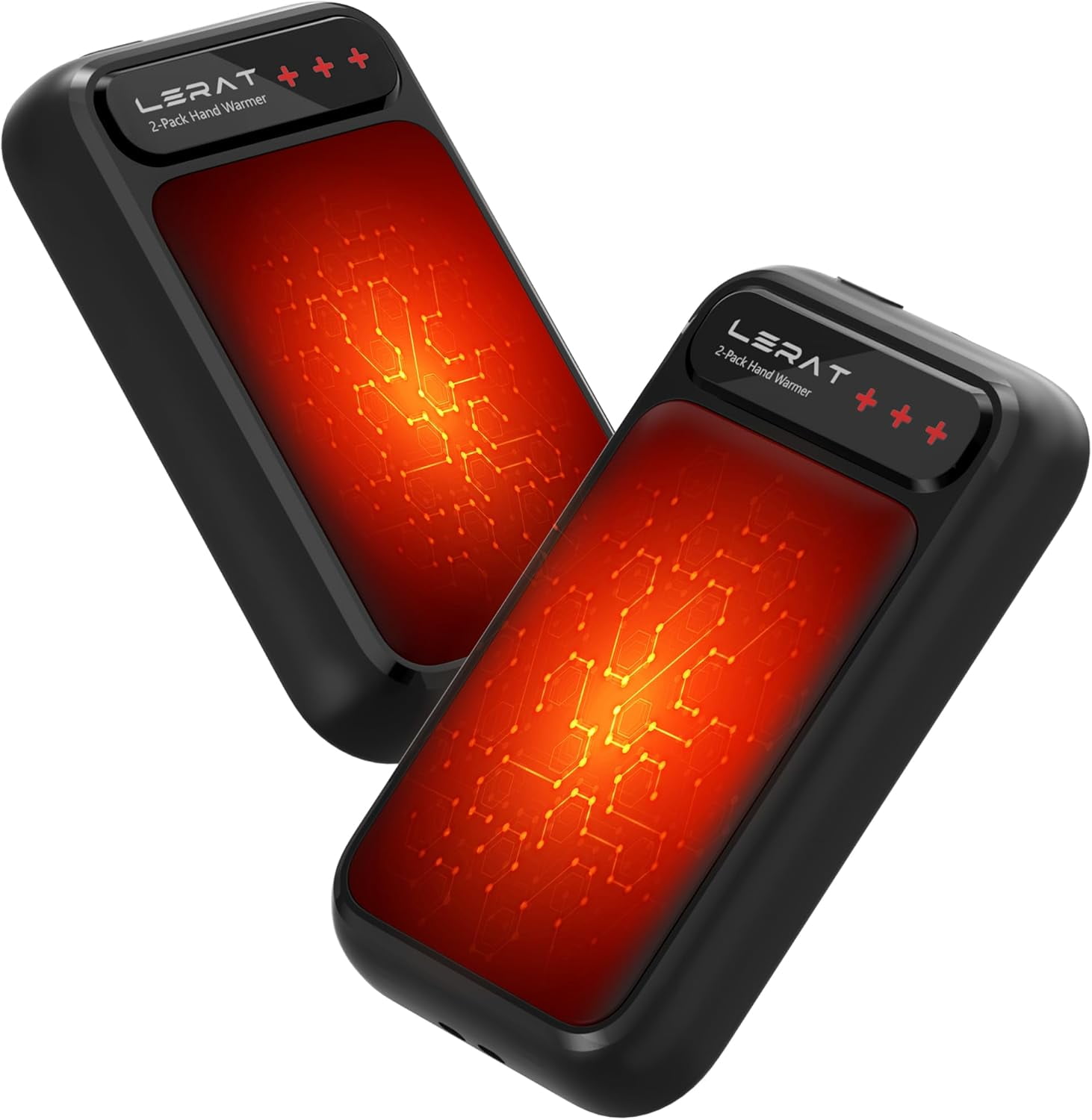 Hand Warmers Rechargeable 2 Pack, Electric Hand Warmers, Fast Heating ...