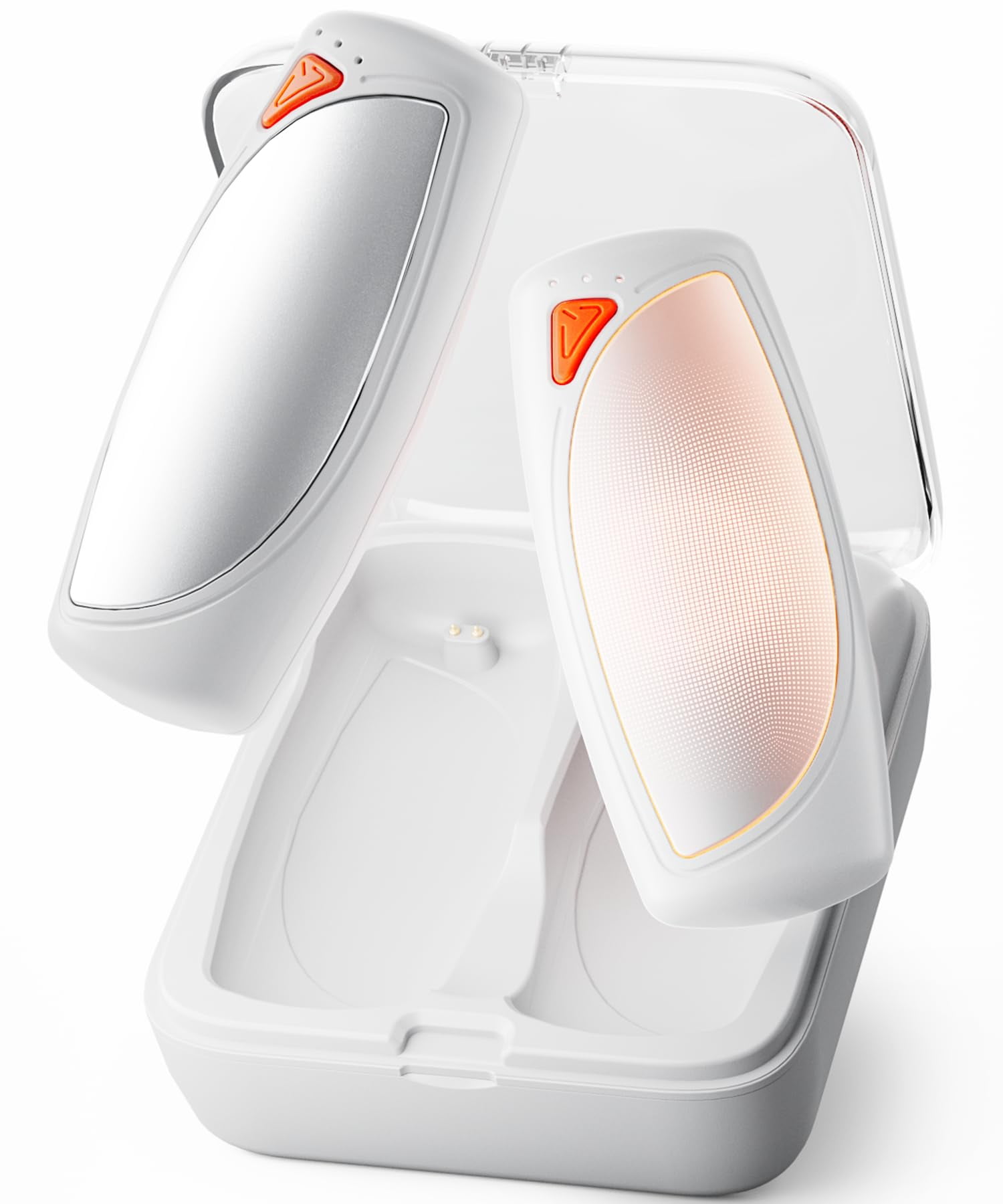 Hand Warmers Rechargeable 2 Packs, Double Sided Heating with AI ...