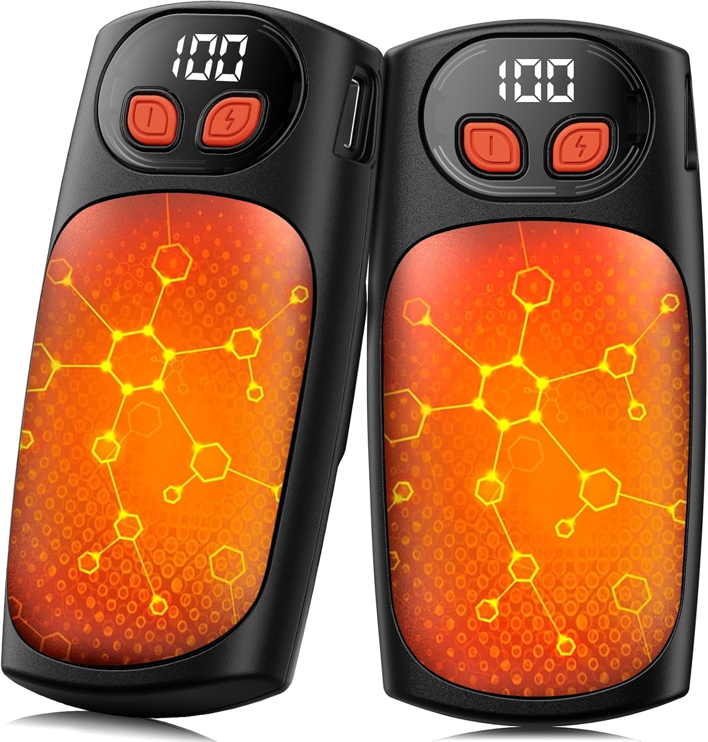 Hand Warmers Rechargeable 2Pack,AI Electric 20Hrs Long Safe Heat,Max ...