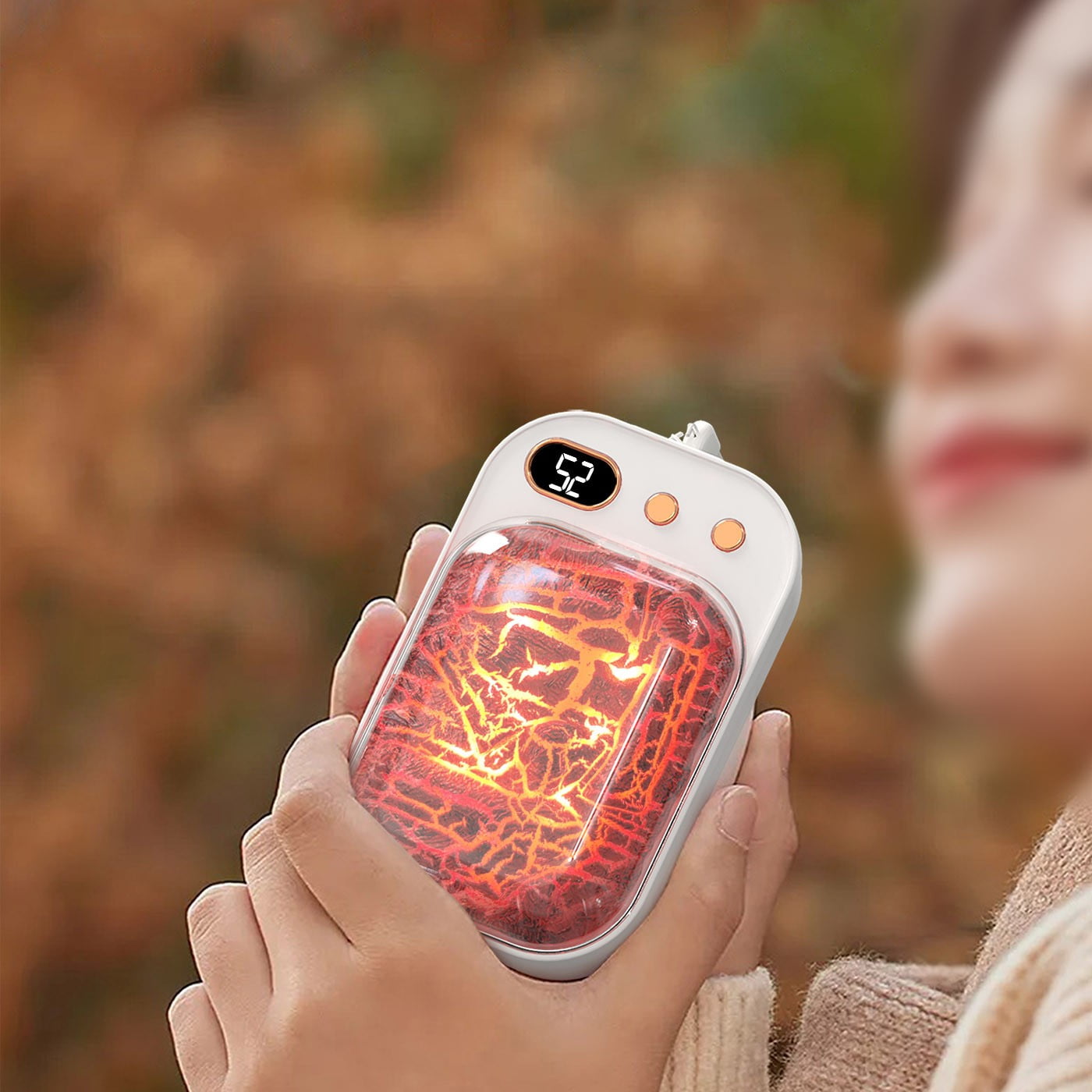 Hand Warmers Rechargeable,AI Smart Chips Hand Warmers,Heating Long ...