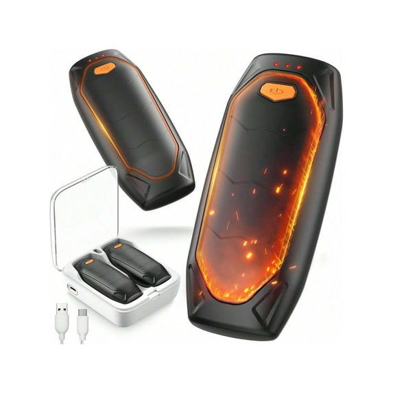 Hand Warmers Rechargeable With Charging Case, Portable 3 In 1 Electric ...