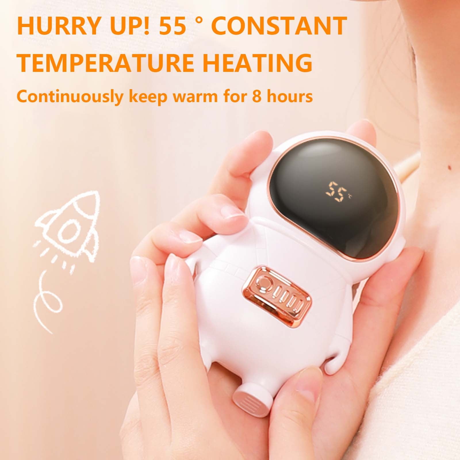 Hand Warmers Rechargeable, Electric Portable Pocket Hand Warmer/Power ...