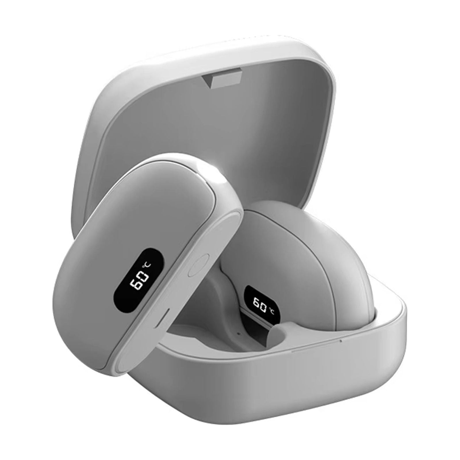 Hand Warmers Rechargeable Magnetic Electric Hand Warmer with Digital ...