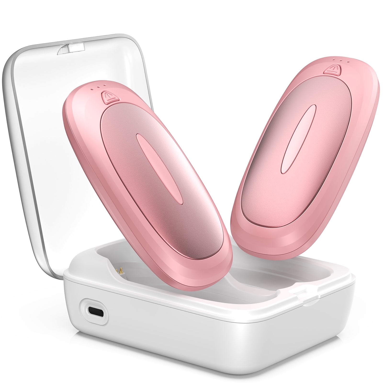 Hand Warmers Rechargeable, Veubew 14000mAh Hand Warmer 2 Pack with ...