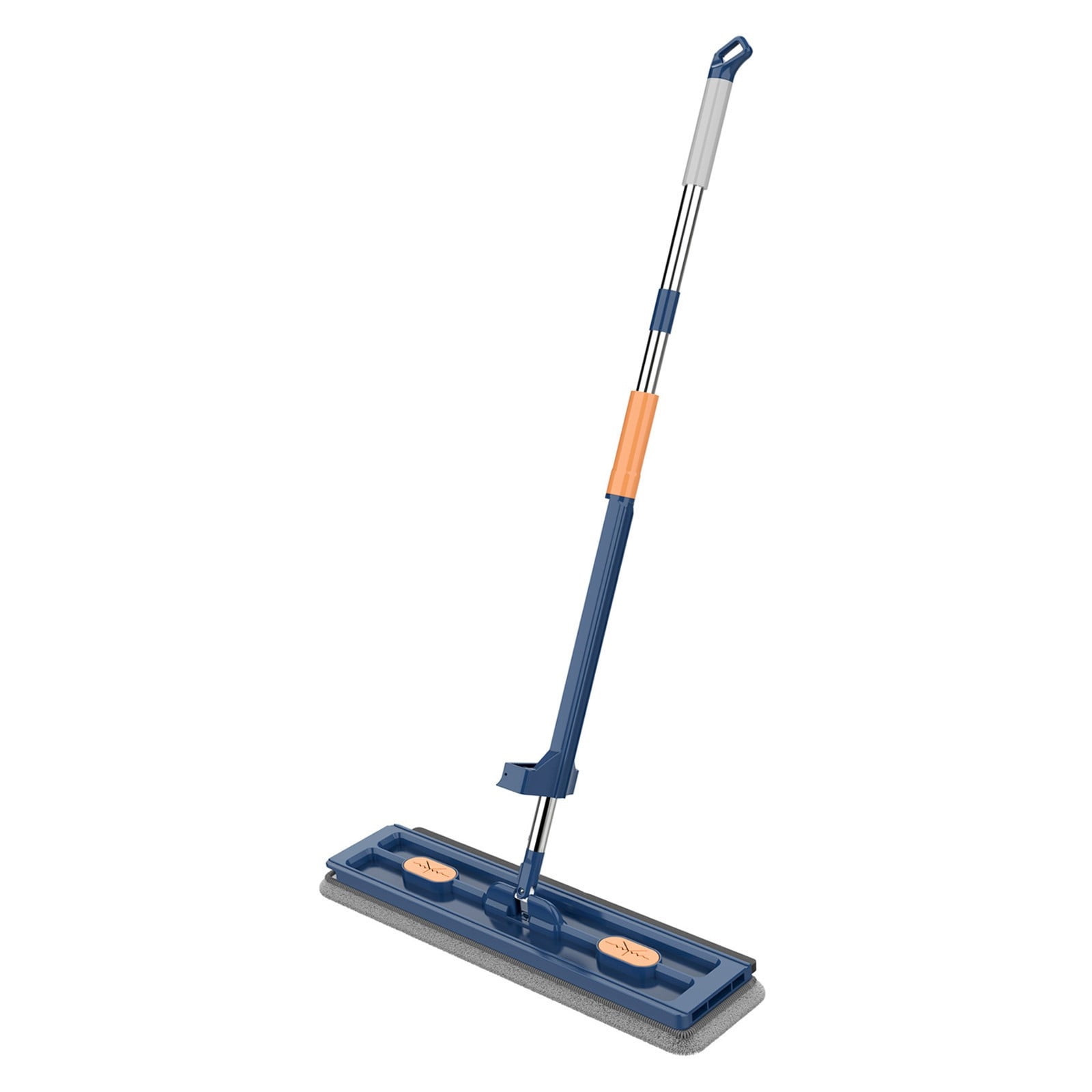 Hand-Washing-Free Household Flat Mop Set, 2 Microfiber Mops with 1 ...