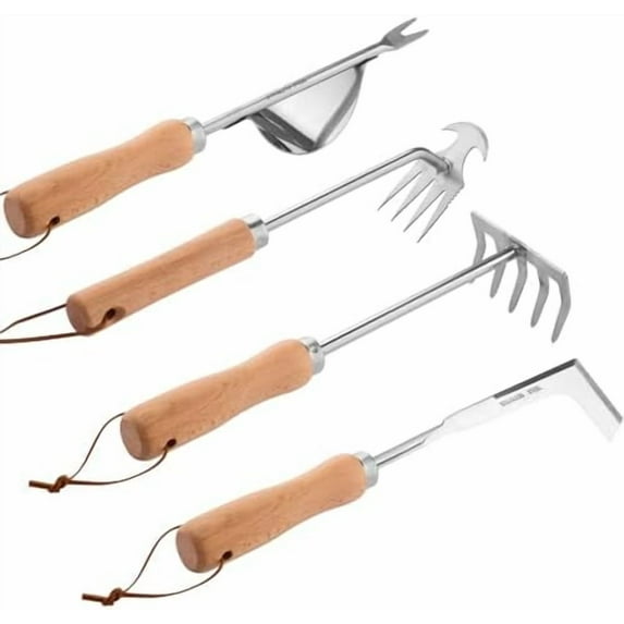 Hand Weeder Tool, 4 Pack Weed Puller Tool, Garden Stainless Steel ...
