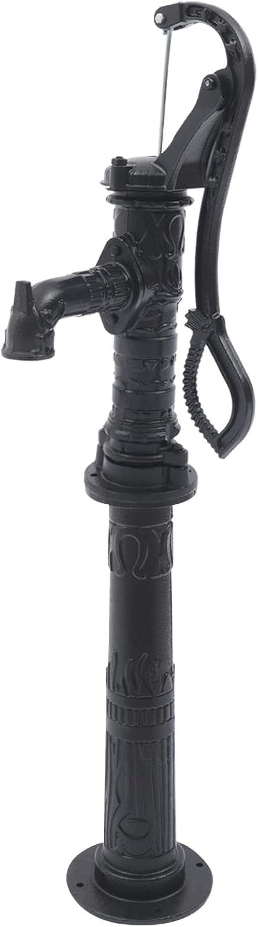 Hand Well Pump, 27 inch Manual Deep Water Pump Handheld Pitcher Pump ...