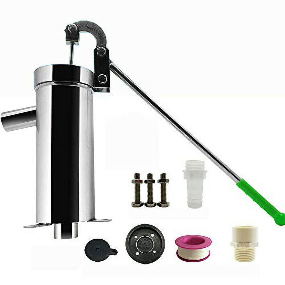 Hand Well Pump Manual Deep Water Pump Handheld Press Hand Pump Pitcher ...