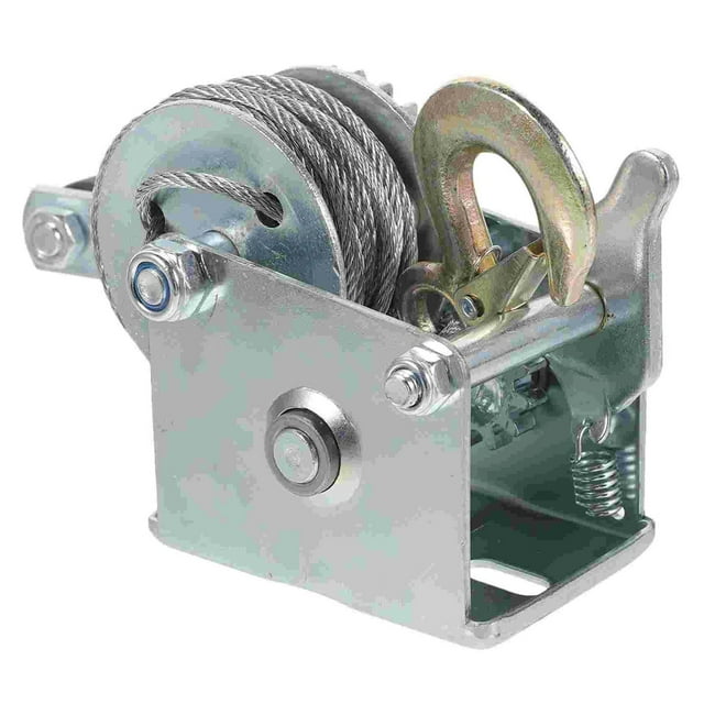 Hand Winch 1000 Pounds Manual Winch Wire Rope Traction Hoisting Winch Complete Specifications ...