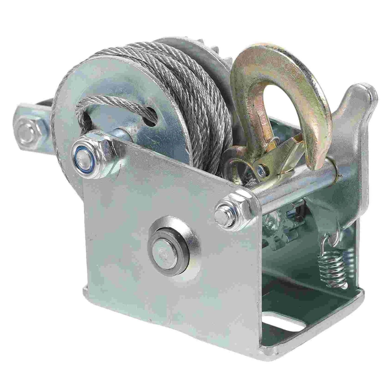 Hand Winch 2000 Pounds Manual Winch Wire Rope Traction Hoisting Winch ...
