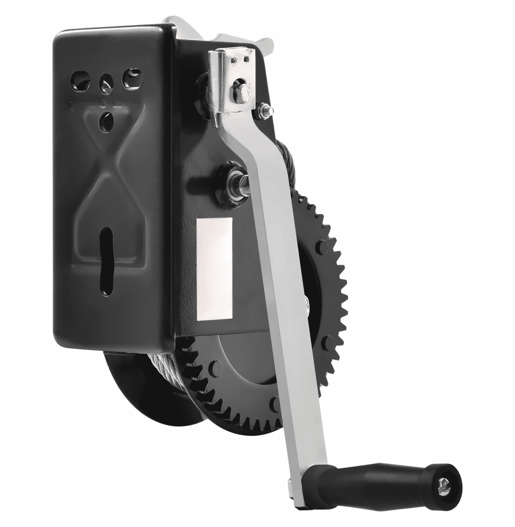Hand Winch 3500 lbs - Boat Trailer Winch with 33ft Cable & Ratchet ...