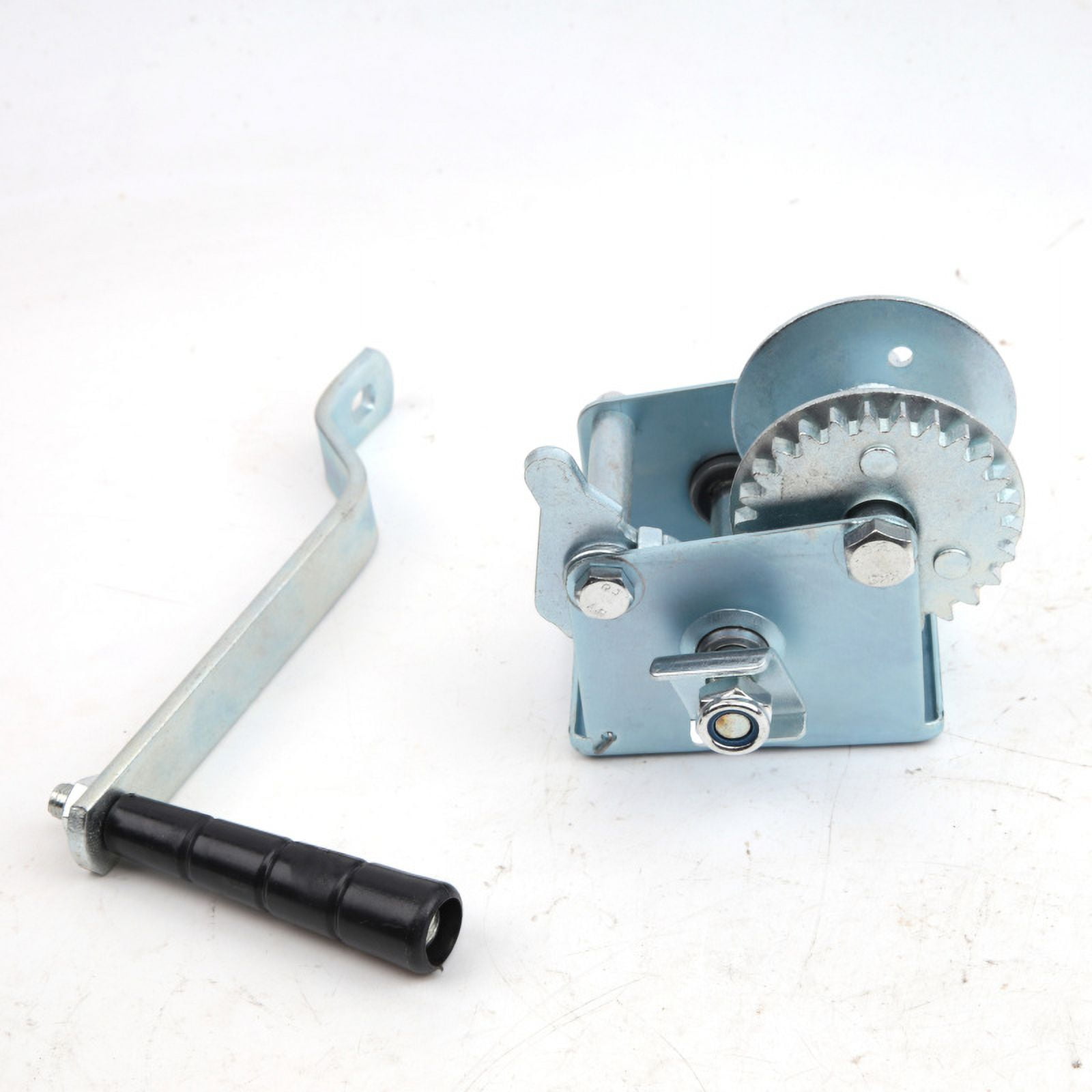 Hand Winch,500lb Cordless Hook Mini Winch Hand Hoist For Cars, Home ...