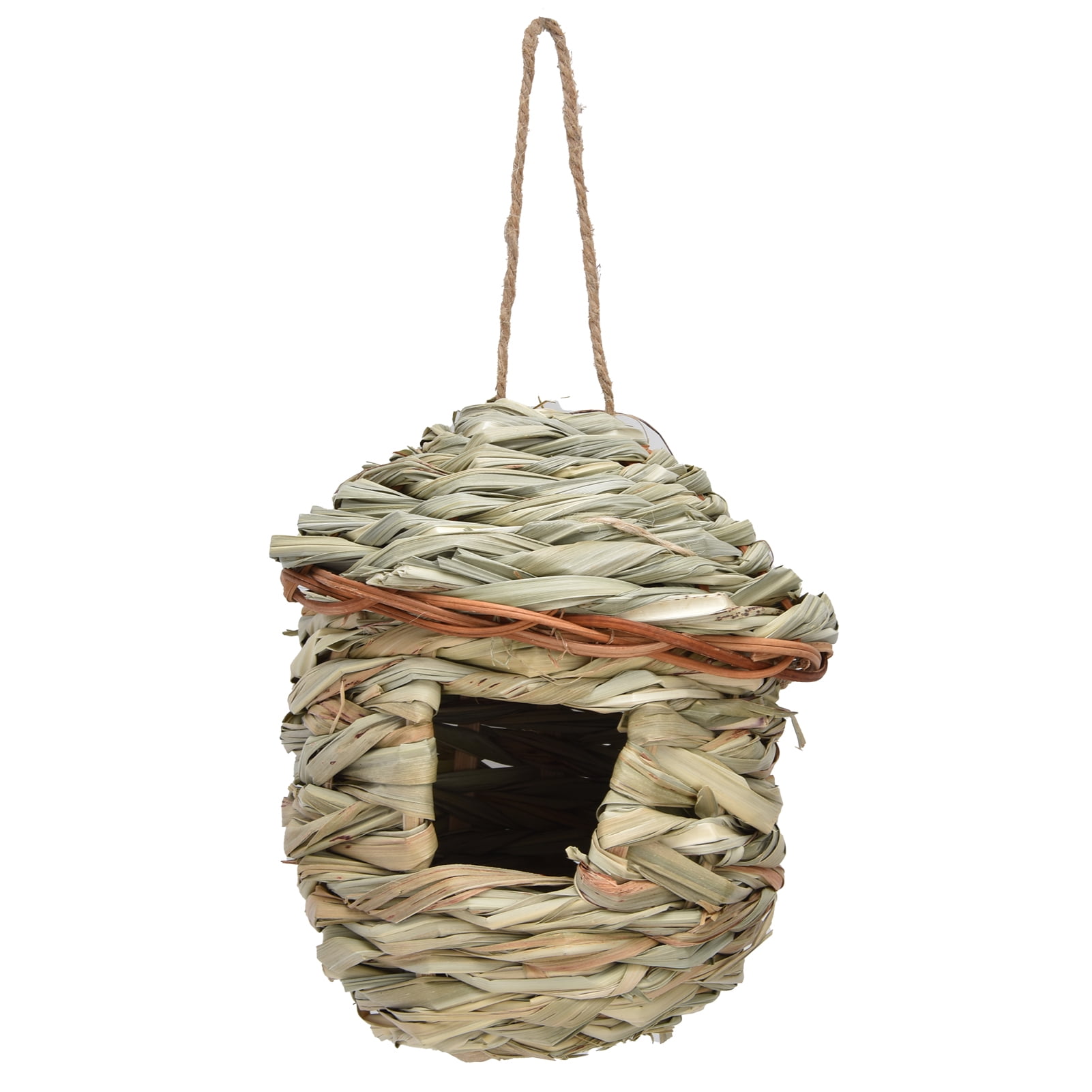 Hand Woven Bird Hut Degradable Decorative Bird House Bird Nest for ...