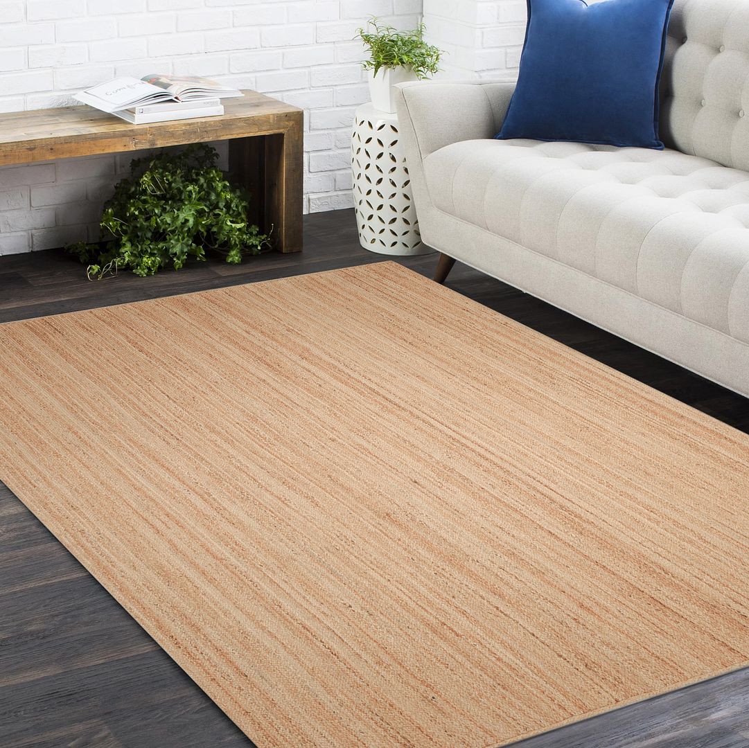 nuLOOM Hand-Woven Rigo Jute Area Rug - Walmart.com