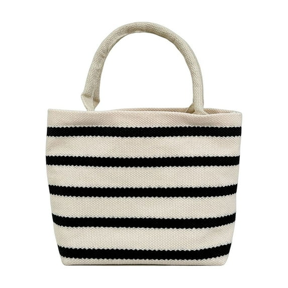 Hand Woven Handbag, Striped Shoulder Bag and Shopping Tote Featuring ...