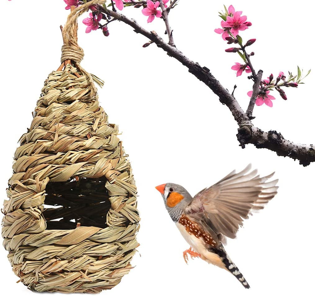 Hand Woven Hummingbird House, Durable Material Birdhouse, Unique Design ...
