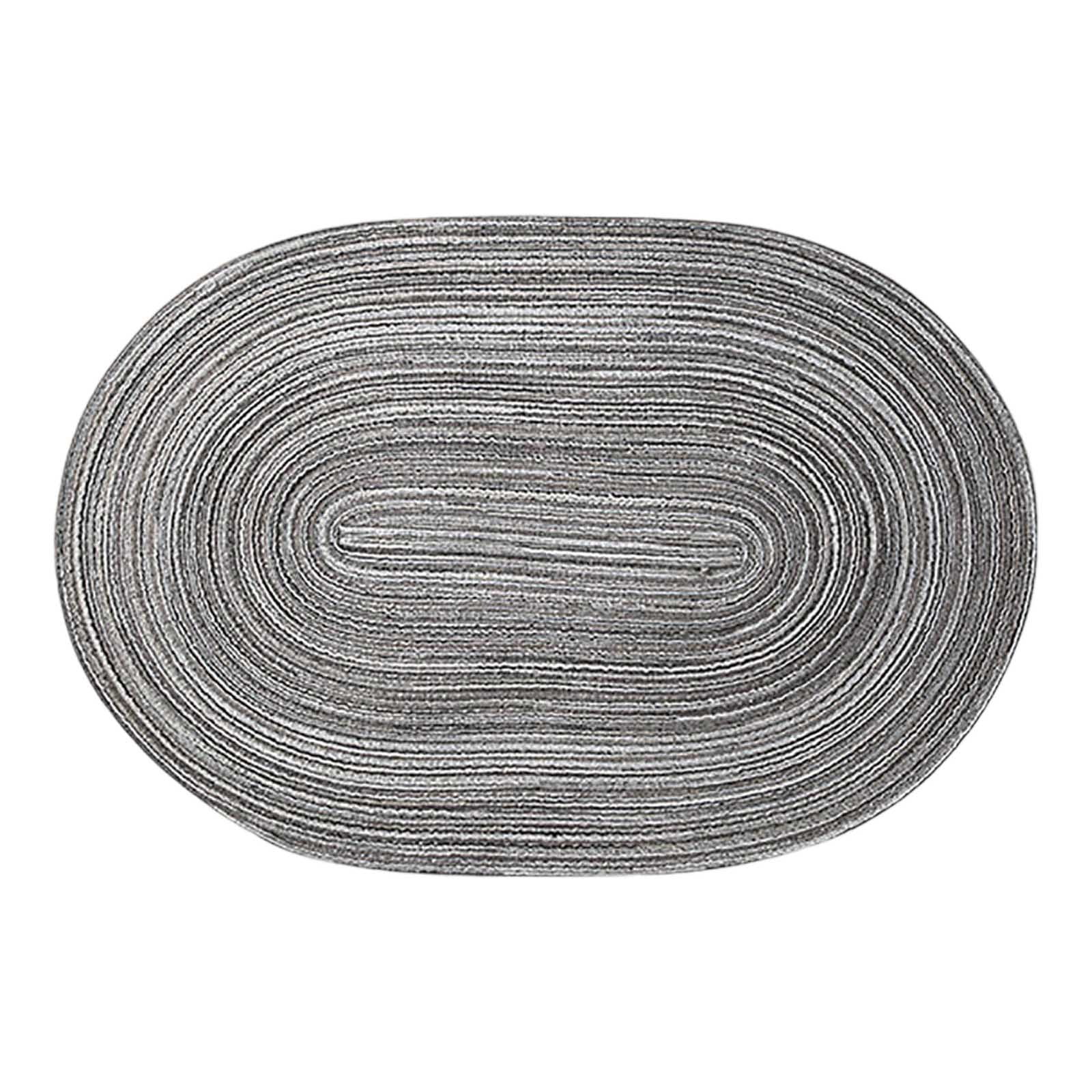 Hand Woven Oval Placemat - Durable Heat Table Mats for Dining Kitchen ...