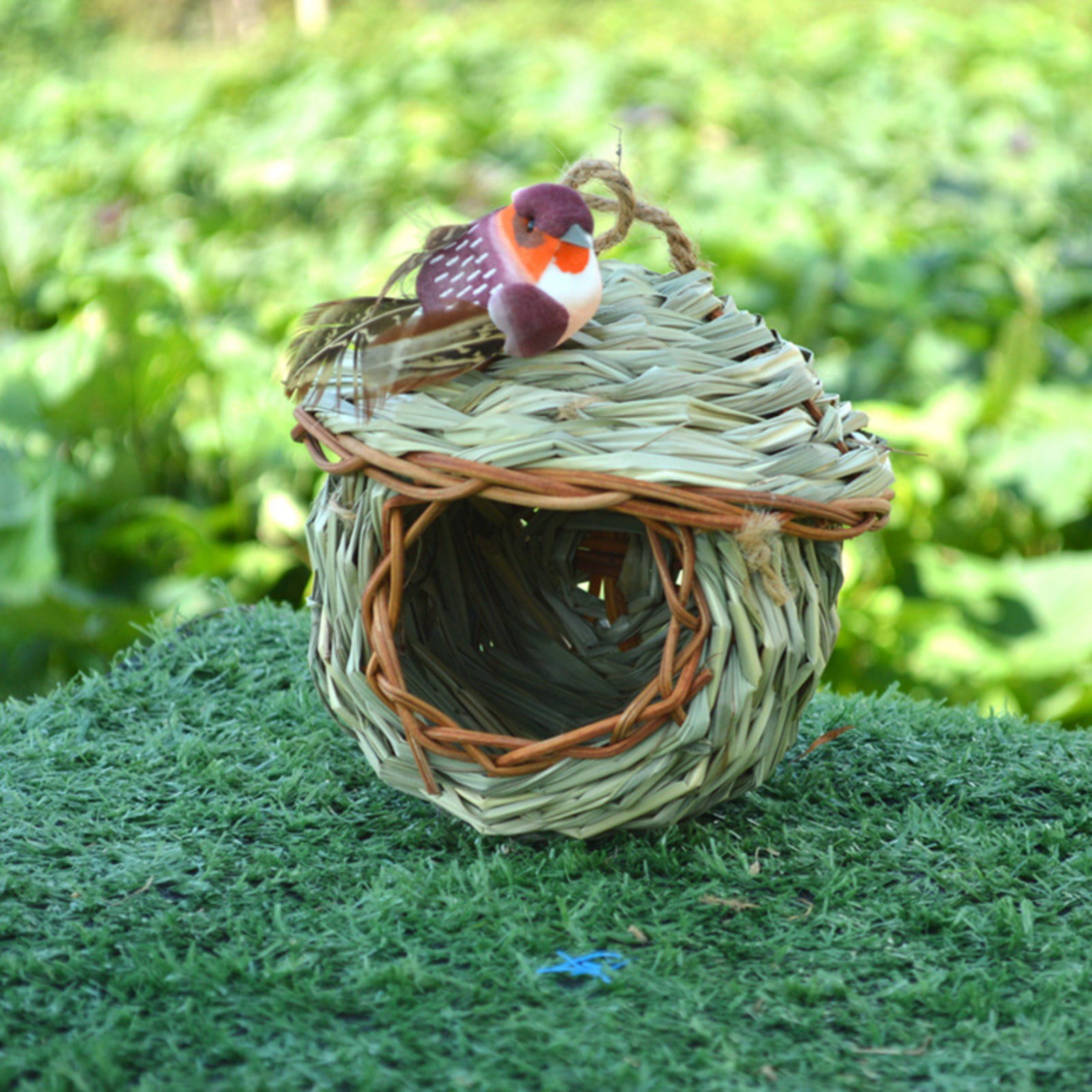 Hand-Woven Teardrop Shaped Eco-Friendly Birds Cages Nest Roosting ...