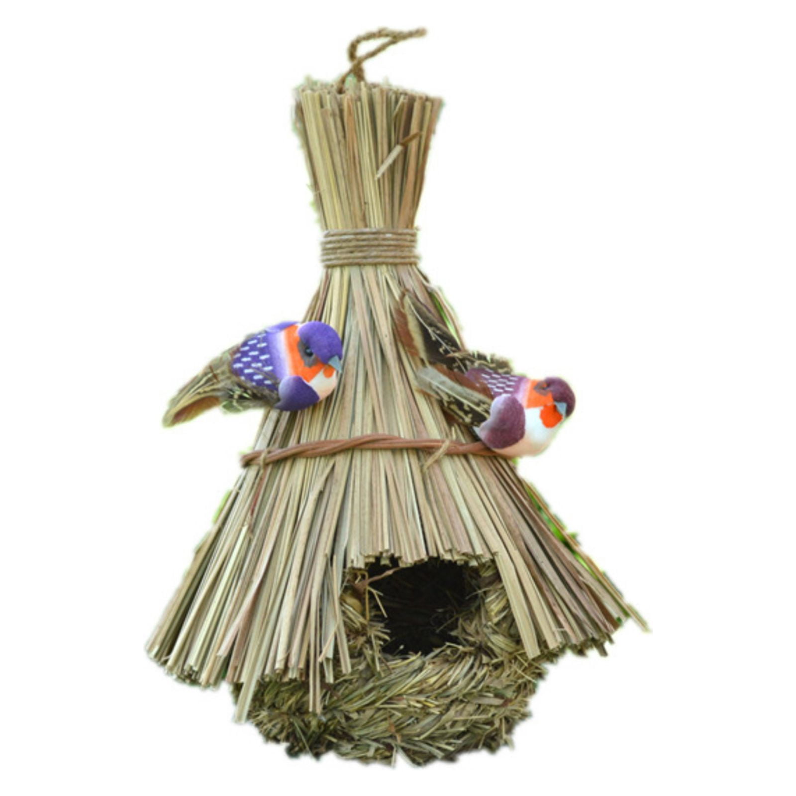 Hand-Woven Teardrop Shaped Eco-Friendly Birds Cages Nest Roosting ...
