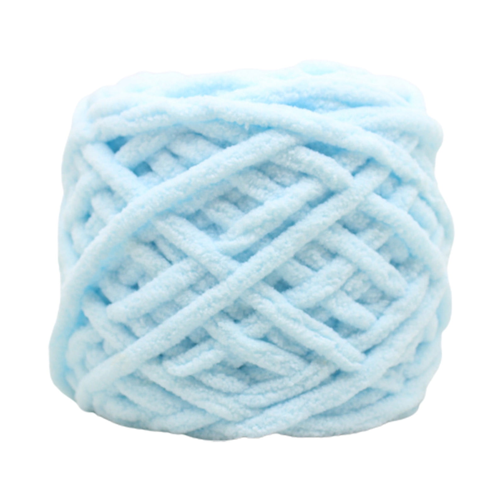 Hand-Woven Thick Ice Bar Yarn DIY Crochet Yarn Segment Dyed Soft ...