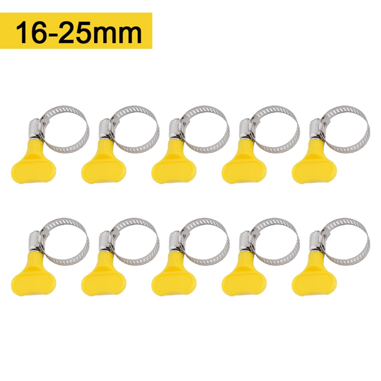 Hand Wriggle Adjustable Hose Clamp Reusable Secure Gas Pipes Set ...