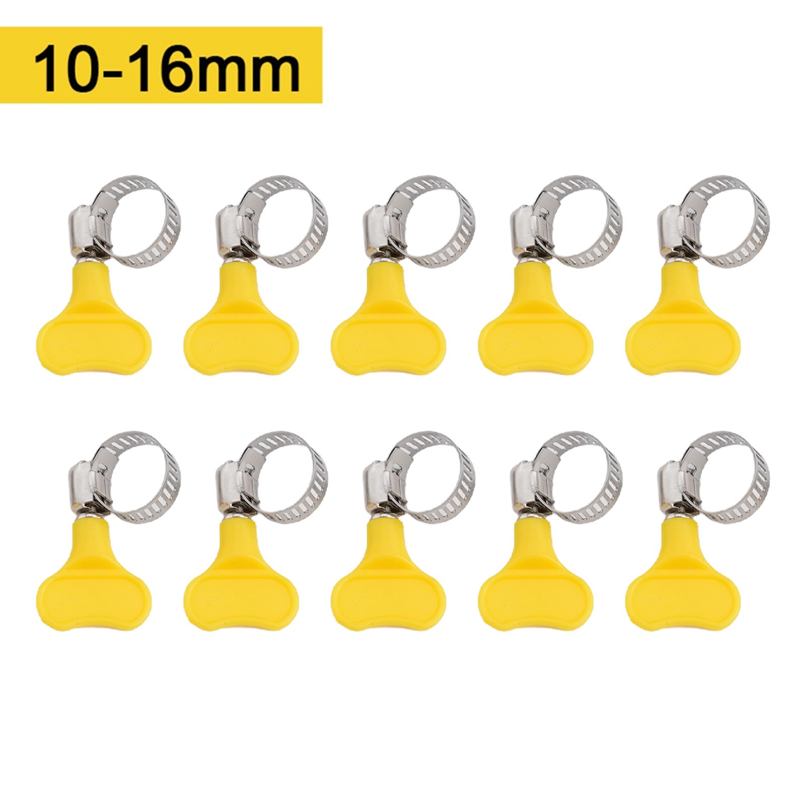 Hand Wriggle Adjustable Hose Clamp Reusable Secure Gas Pipes Set ...