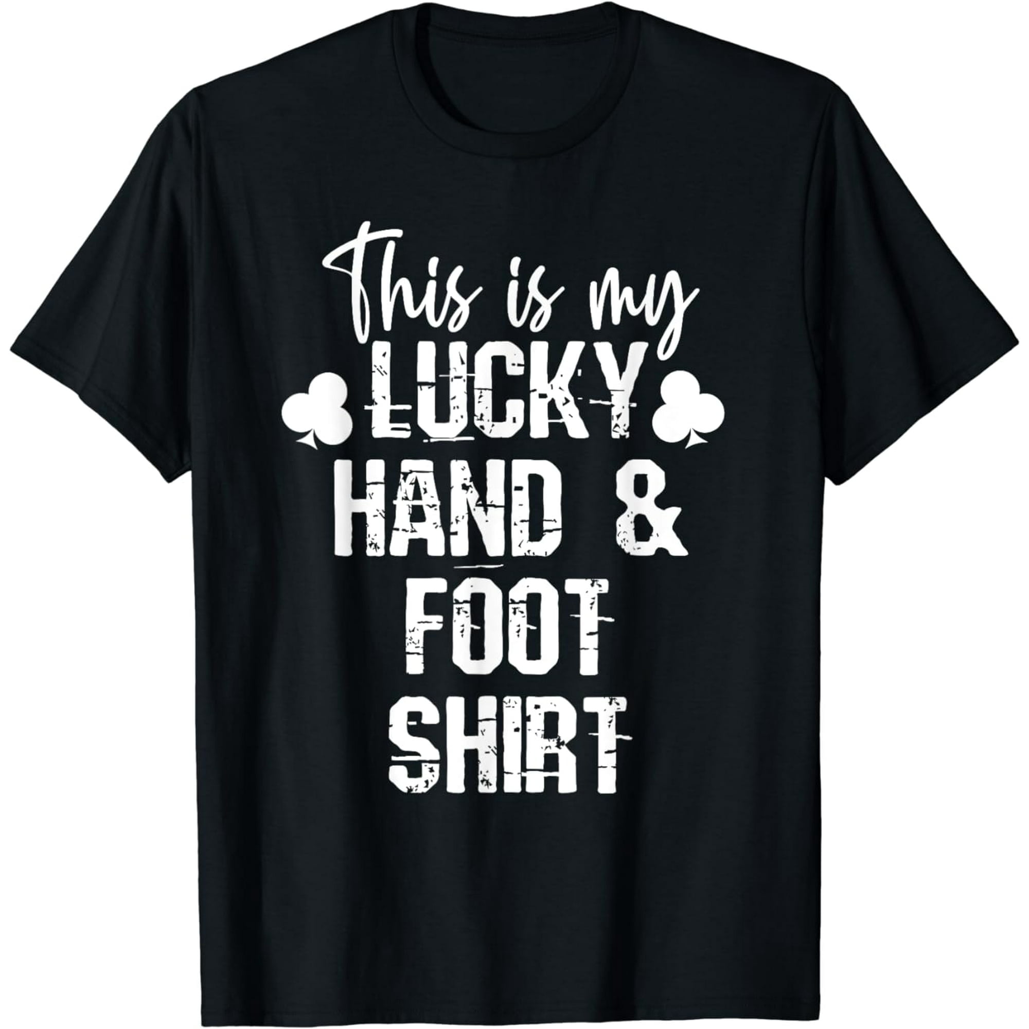 Hand and Foot Card Game Player Gift Funny Sharks Cards T-Shirt ...