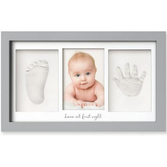 Hand and Footprint Kit - Clay Handprint Keepsake Frame, Picture Frame ...