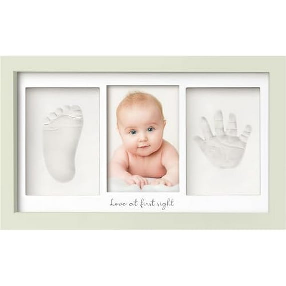 Hand and Footprint Kit - Clay Handprint Keepsake Frame, Picture Frame ...