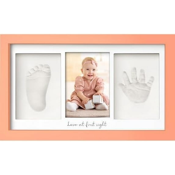 Hand and Footprint Kit - Clay Handprint Keepsake Frame, Picture Frame ...