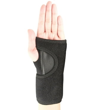 OTC Low Profile Wrist Brace, Right Hand, Black, Large - Walmart.com