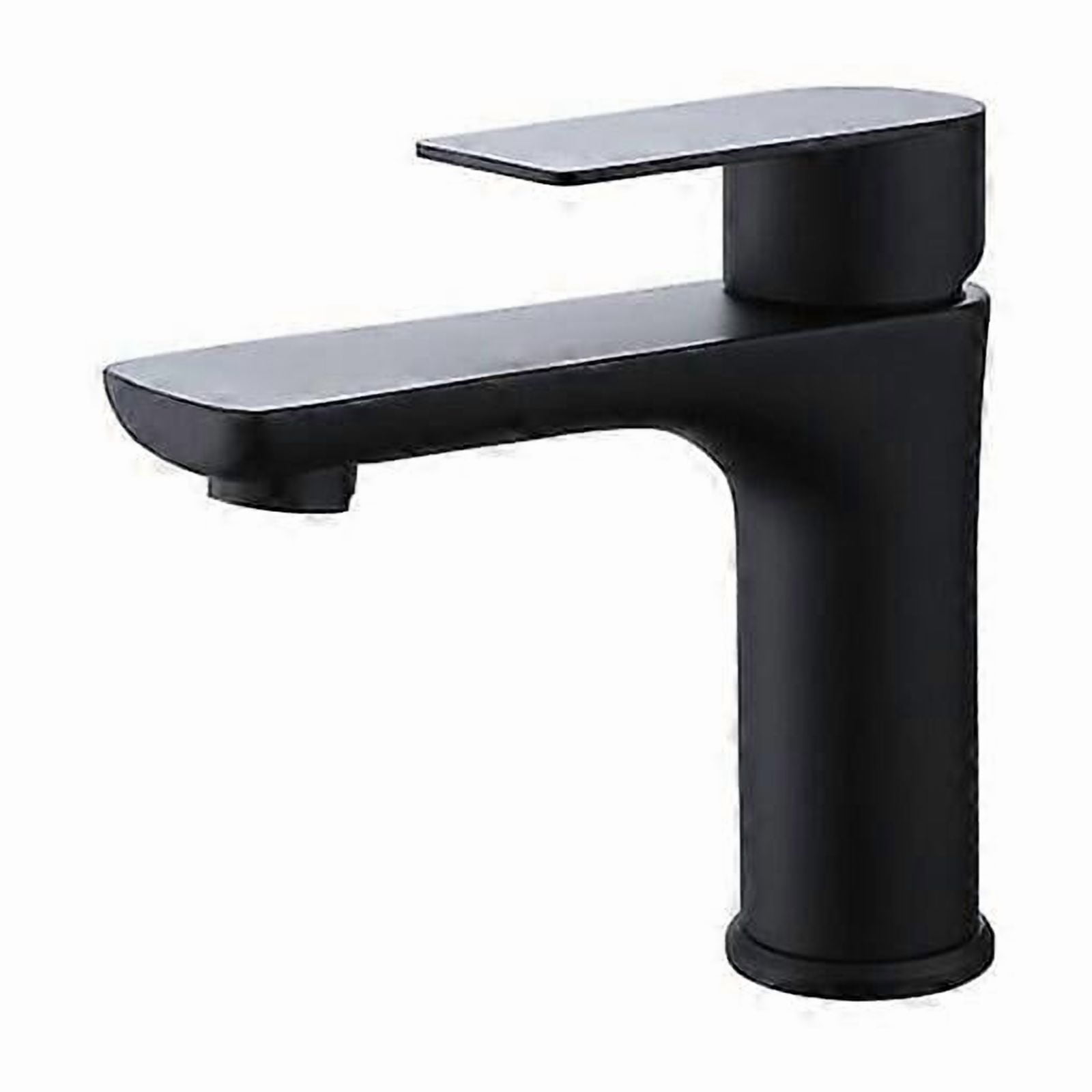 Hand basin tap Matt black hand basin tap Hot/cold water mixer - Black ...