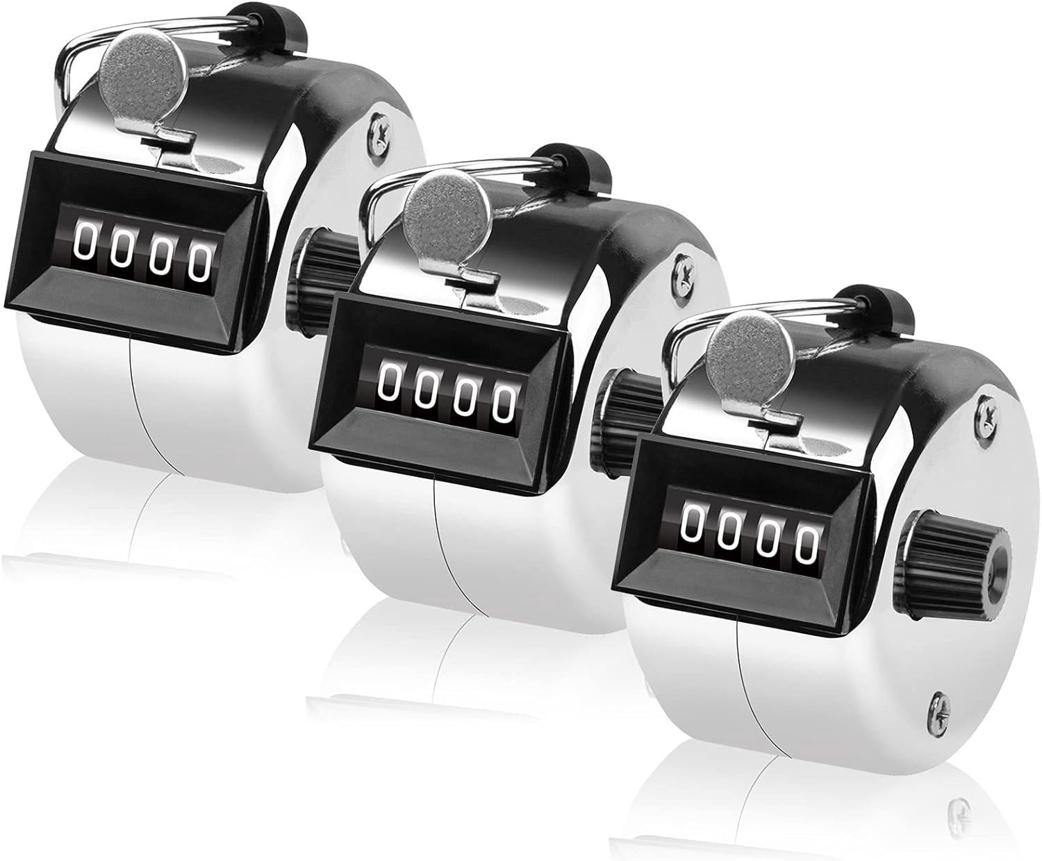 Hand counter counter, metal counter clicker counter, 4-digit counter ...