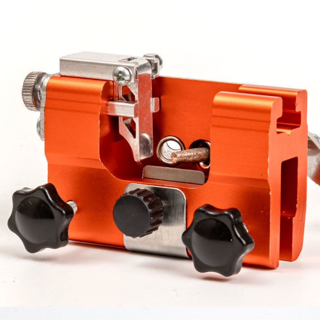 Hand-crank chain sharpener, portable manual chainsaw grinder, tool for ...