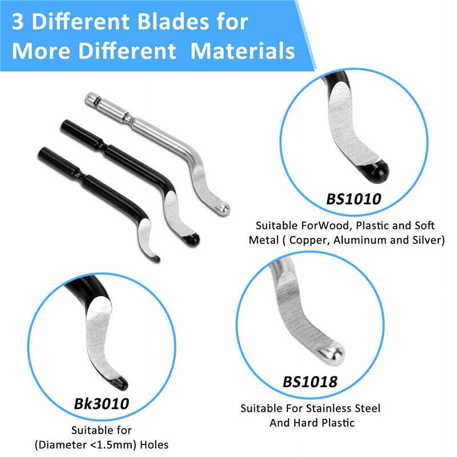 Hand deburring tool set deburring metal pipe deburring with 21x extra ...