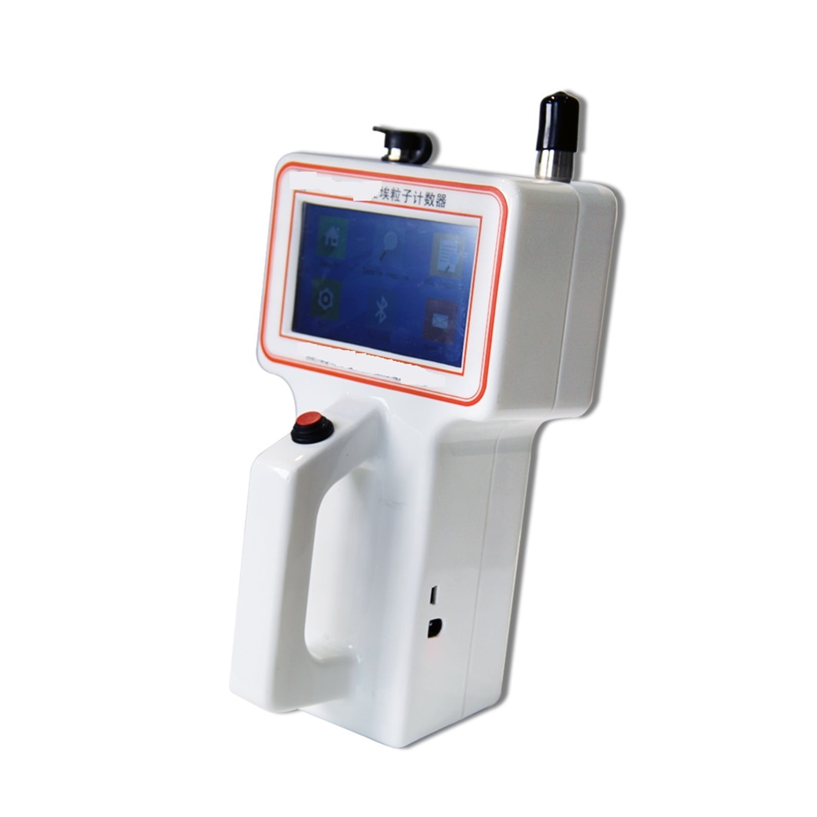 Hand-held Air Dust Particle Counter Smart Air Detector With Printer ...