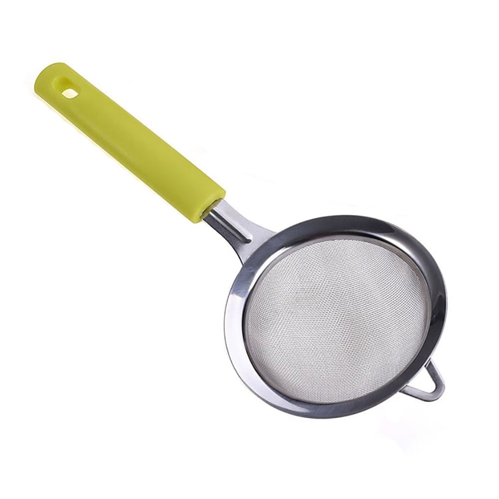 Hand-held Flour Sieve Stainless Steel Wire Flour Sieve Kitchen Flour ...