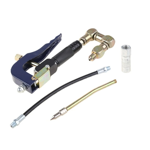 Hand-held High-pressure Injector Grease Pneumatic Grease Gun Tith Pipe ...