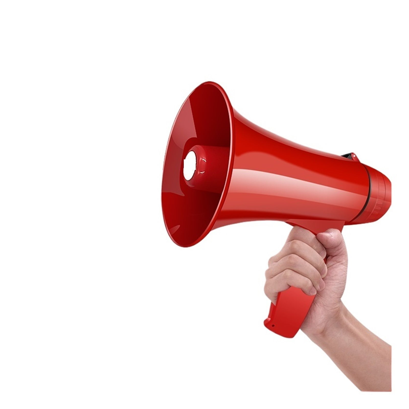 Hand-held Megaphone Loudspeakers Are Hawked Rechargeable Recording ...
