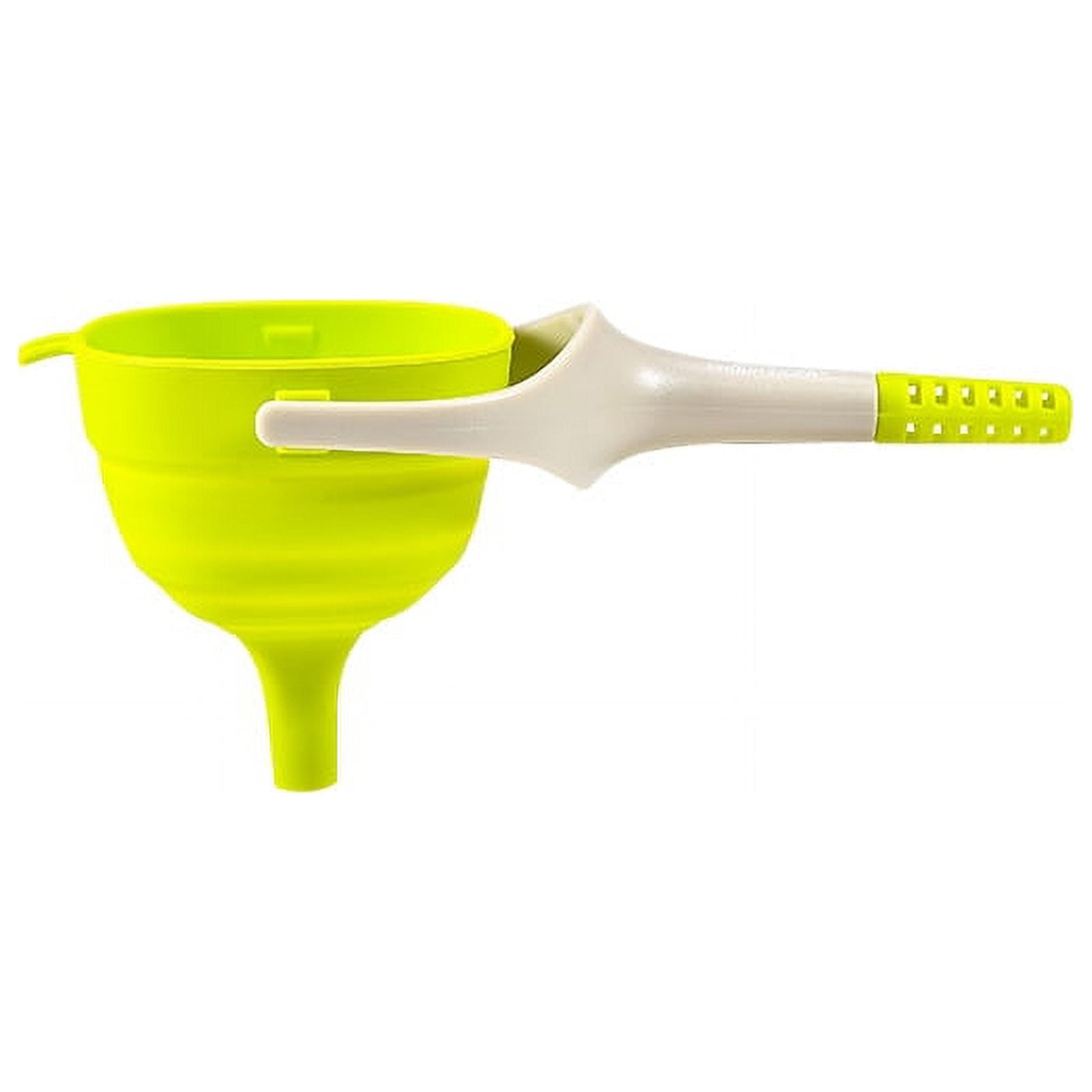Hand-held Silicone Folding Funnel Oil Pouring Large, Medium And Small ...