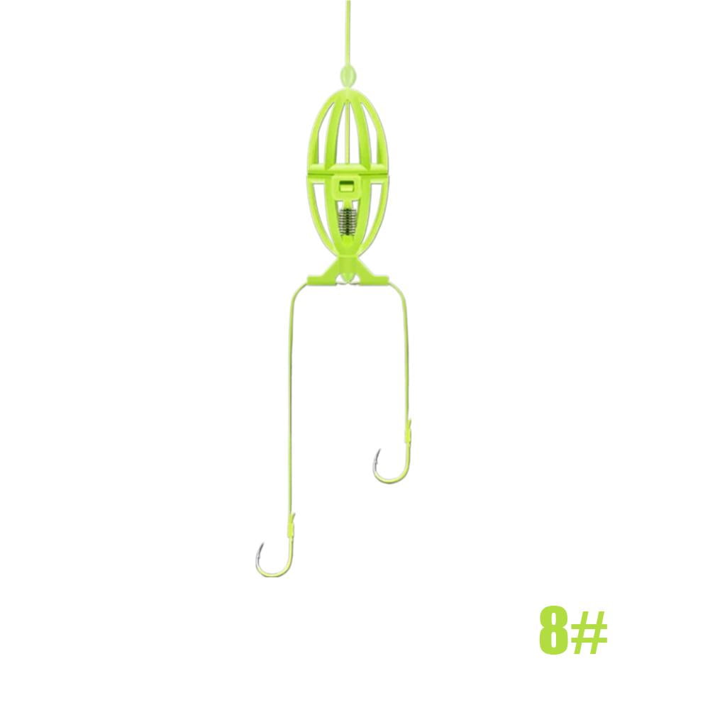 Hand-held Silver Carp Fishing Group Fish Hook Floating Bait Cage ...