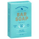 Hand in Hand Sweet Mint & Eucalyptus Sea Salt Bar Soap, 5 OZ - Walmart.com