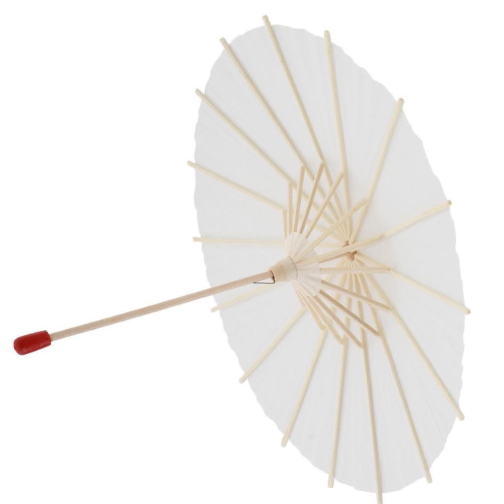 Hand-made Mini Umbrella Oil Paper Parasol for 1/3 BJD Dolls Accessory ...