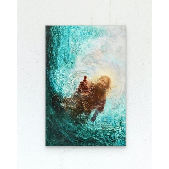 Hand of God, Christian Art, Jesus Painting, Jesus Saves Peter, Picture ...